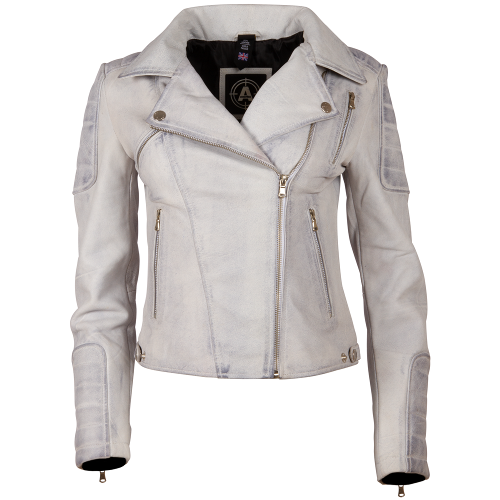 K014 Women's Jacket - Dirty White – Aviatrix