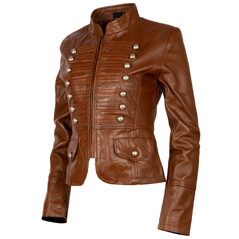 T5J4 Women’s Military Parade Jacket - Timber – Aviatrix