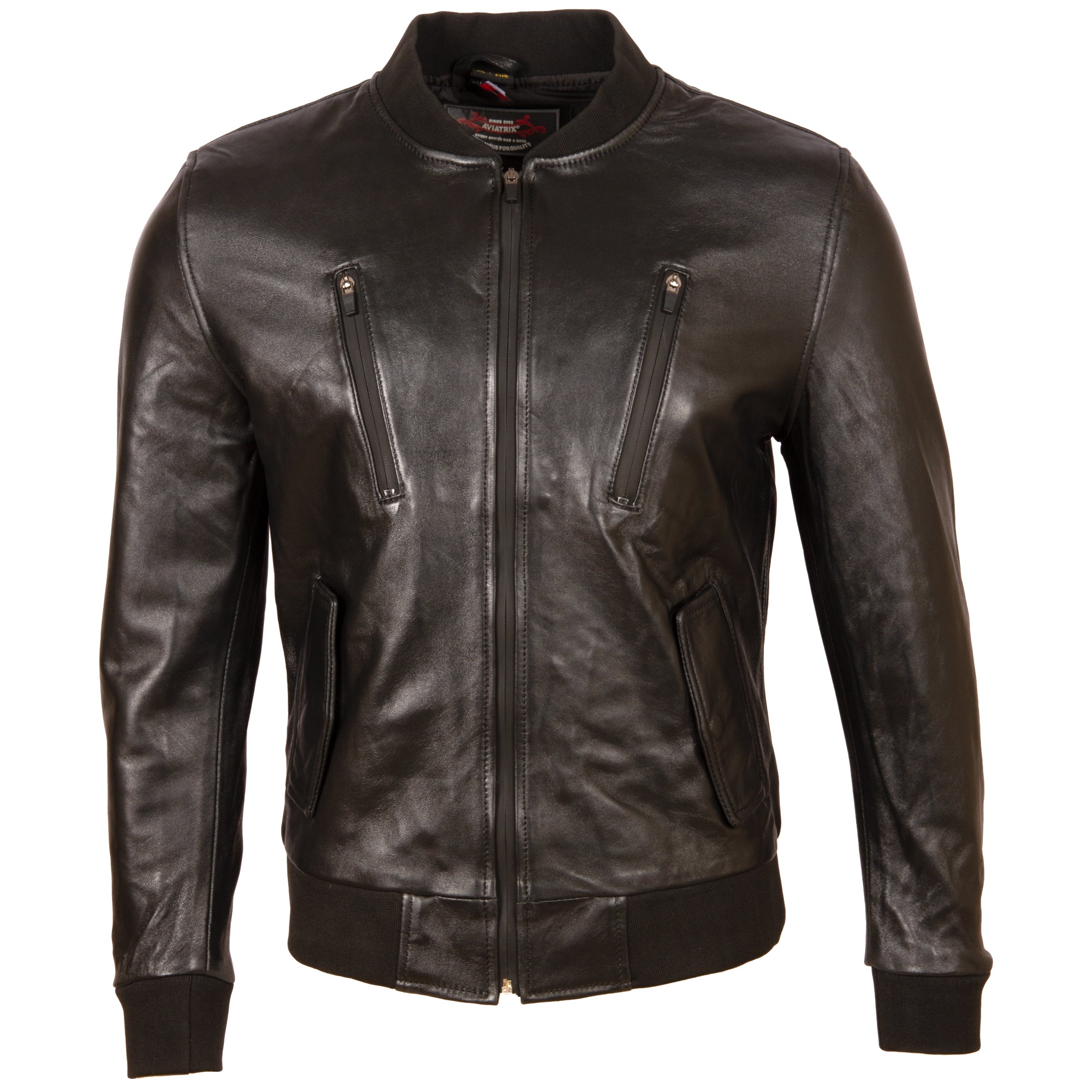 E0DB Men's London Bomber Jacket - Black – Aviatrix